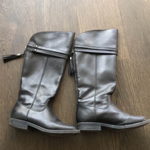 Rampage | Shoes | Rampage Girls Elanor Knee High Boots | Poshmark